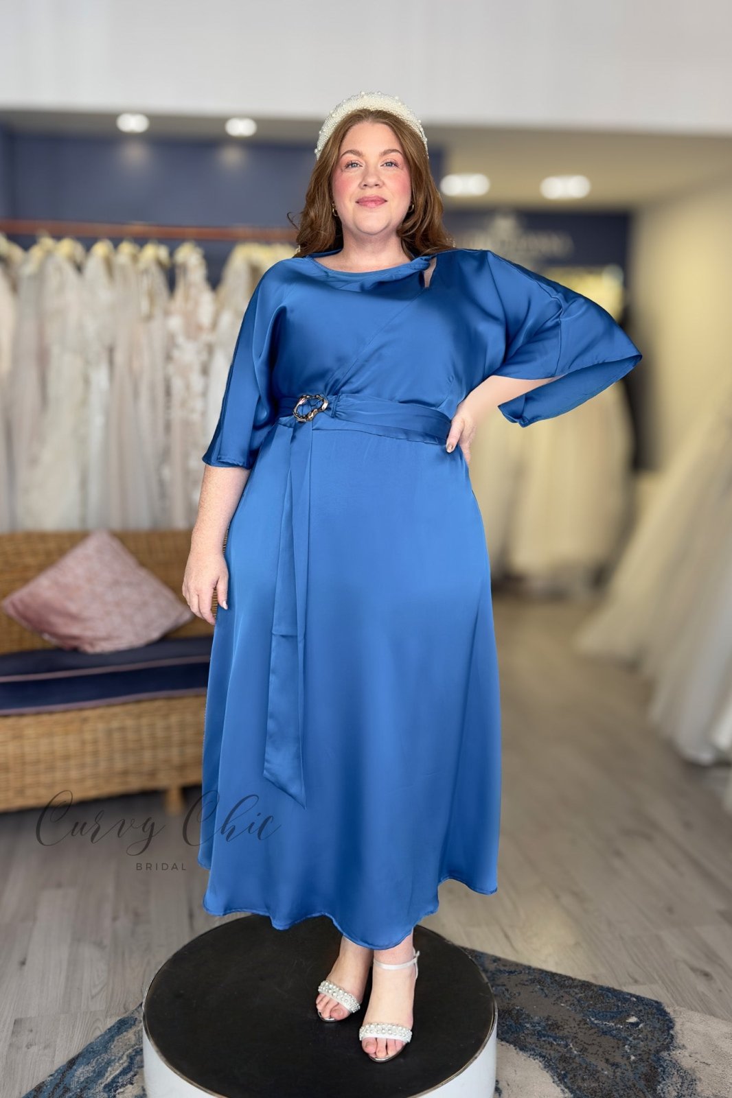 Royal Blue Maxi Dress | Curvy Chic Boutique